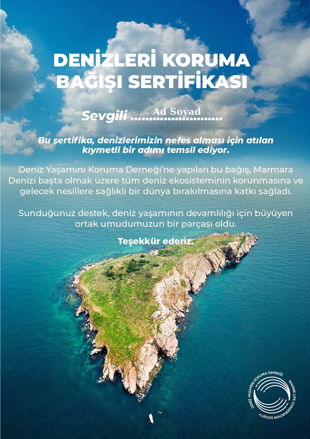 Tarjetas electrónicas | Deniz Yaşamını Koruma Derneği | Fonzip